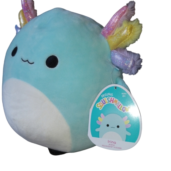 Squishmallows | Toys | Irina The Axolotl Light Blue 8 Squishmallow ...